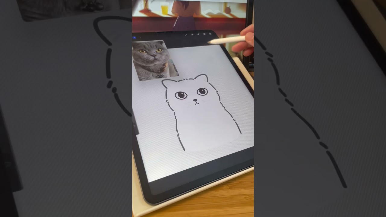 draw kitty #emote #procreate #animation #kitty #stickers