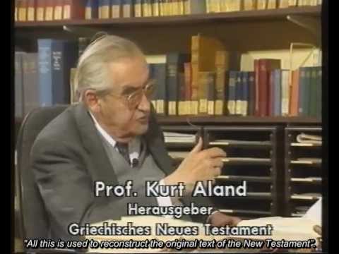 The Birth Anniversary of Kurt Aland | Zwinglius Redivivus