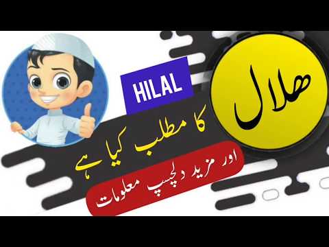 Hilal name meaning in urdu and lucky number | Islamic Boy Name | Ali Bhai