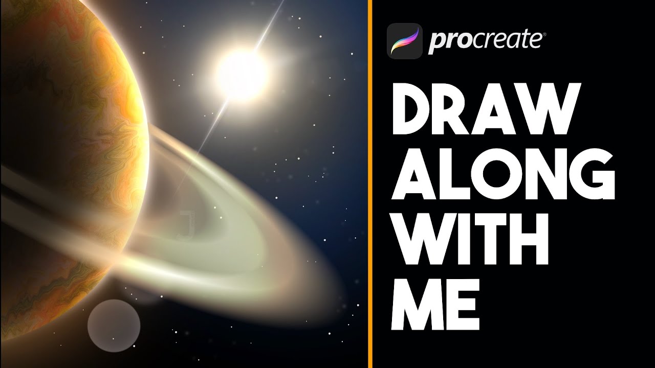 #60 Planet Design - Procreate tutorial