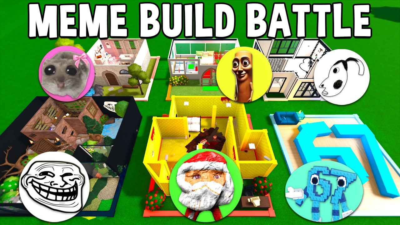 MEGA MEME Build-Off CHALLENGE!