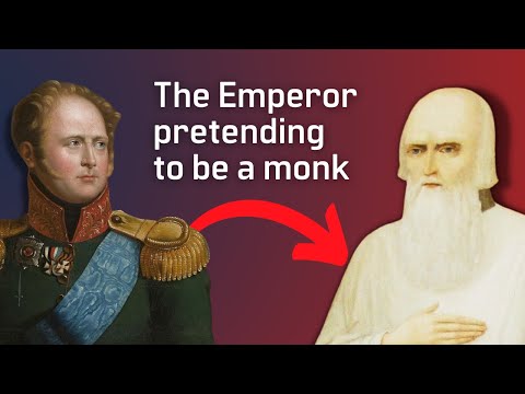 Died or ran away? The Great Secret of the Emperor Alexander I
