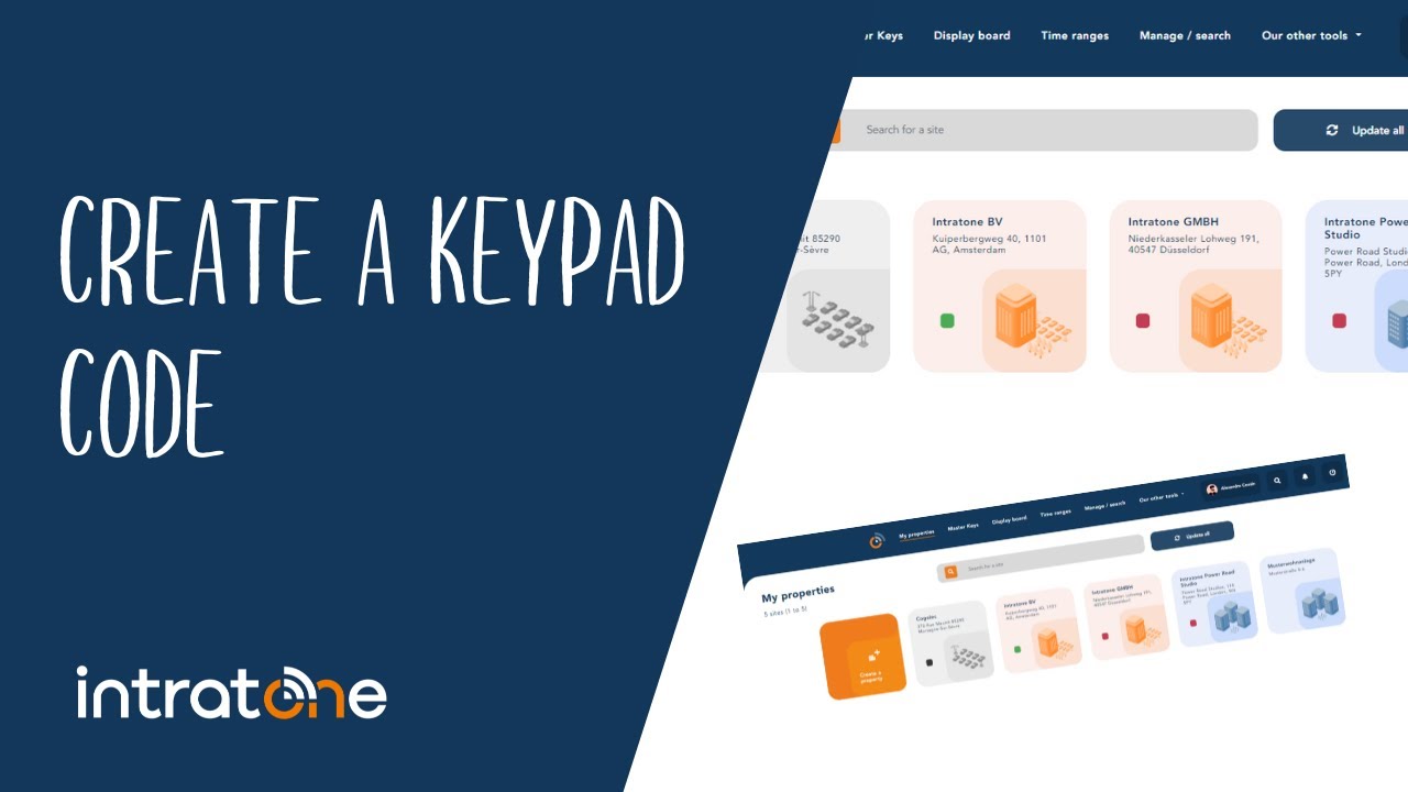 Create a keypad code