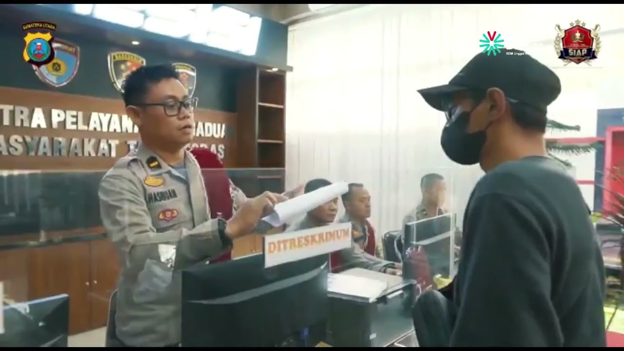 SOP PENERIMAAN LAPORAN PADA SPKT OLEH SIP 51 T.A 2022