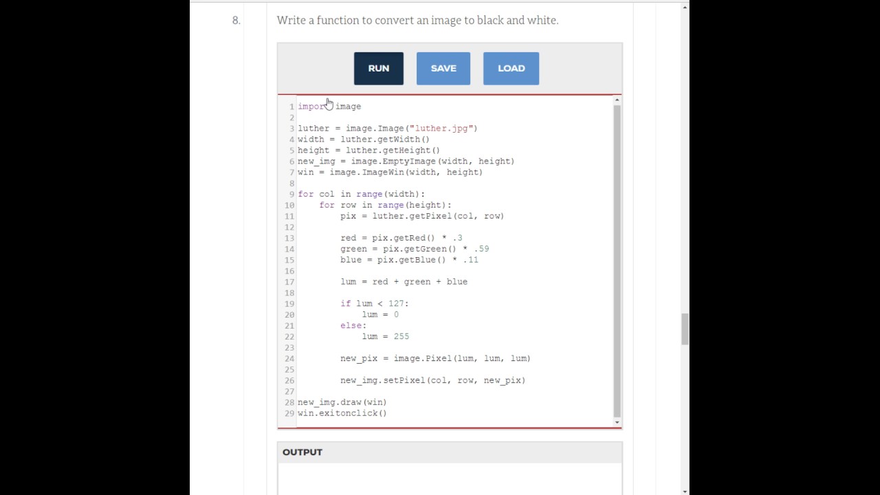 LC101 Think Python Chapter 8 Exercise 8