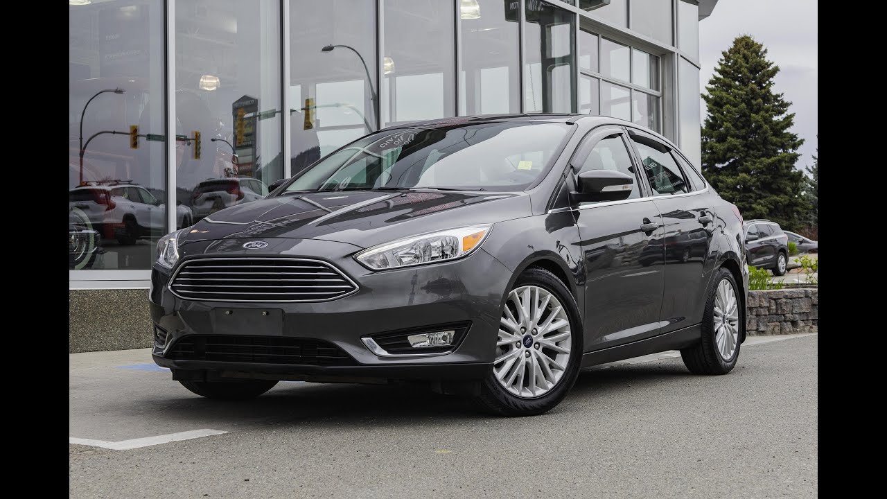 2016 Ford Focus Titanium For Sale at Zimmer Wheaton in Kamloops