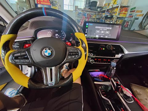 TTD Craft BMW G Series Carbon Fiber Steering Wheel installed !!
