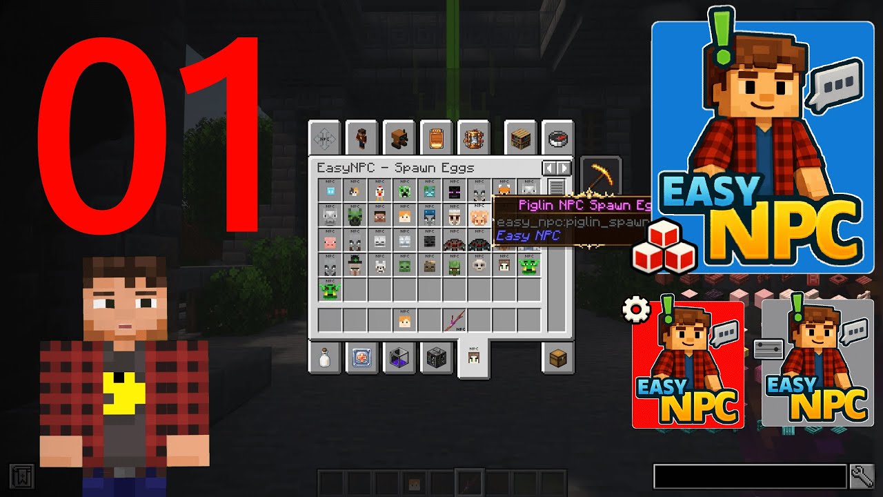 Easy NPC Tutorial 01: Install Easy NPC (Bundle vs Core + Config UI)