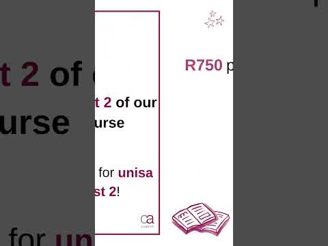 Unisa CTA Test 2 help