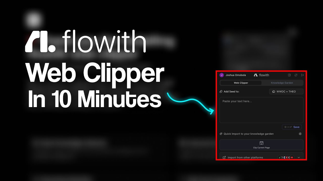 Fastest way to add to your FlowithIo Knowledge base in 10 Minutes