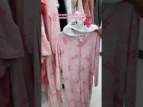 NEW pink Hello Kitty onesie spotted at Marshalls! π #hellokittychristmas #newhellokitty #hellokitty