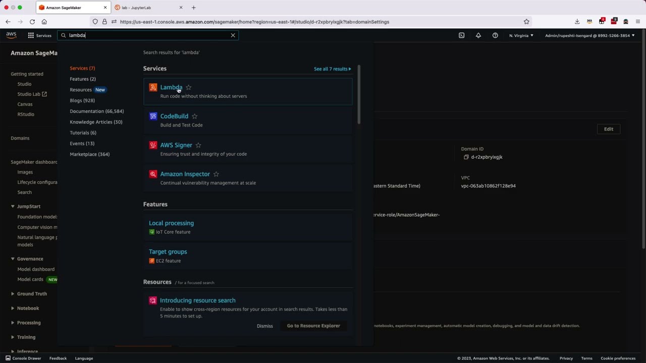 Creating and Testing AWS Lambda Function | Full Stack Generative AI | Video 6