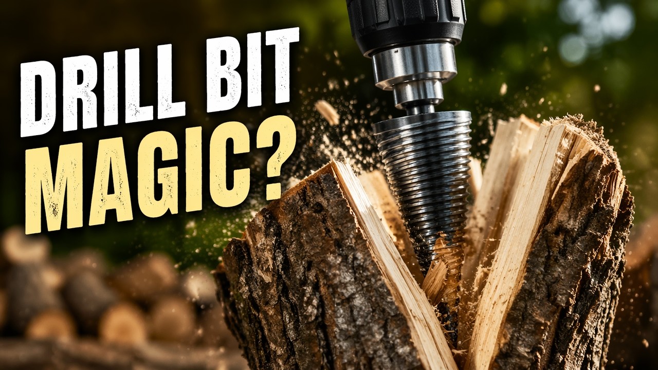 Does A Wood Splitting Drill Bit Work?