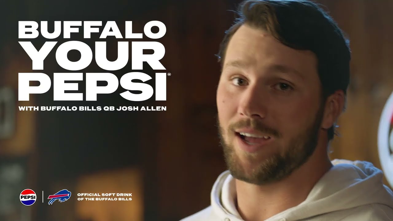 How to Buffalo Your Pepsi with Buffalo Bills QB Josh Allen