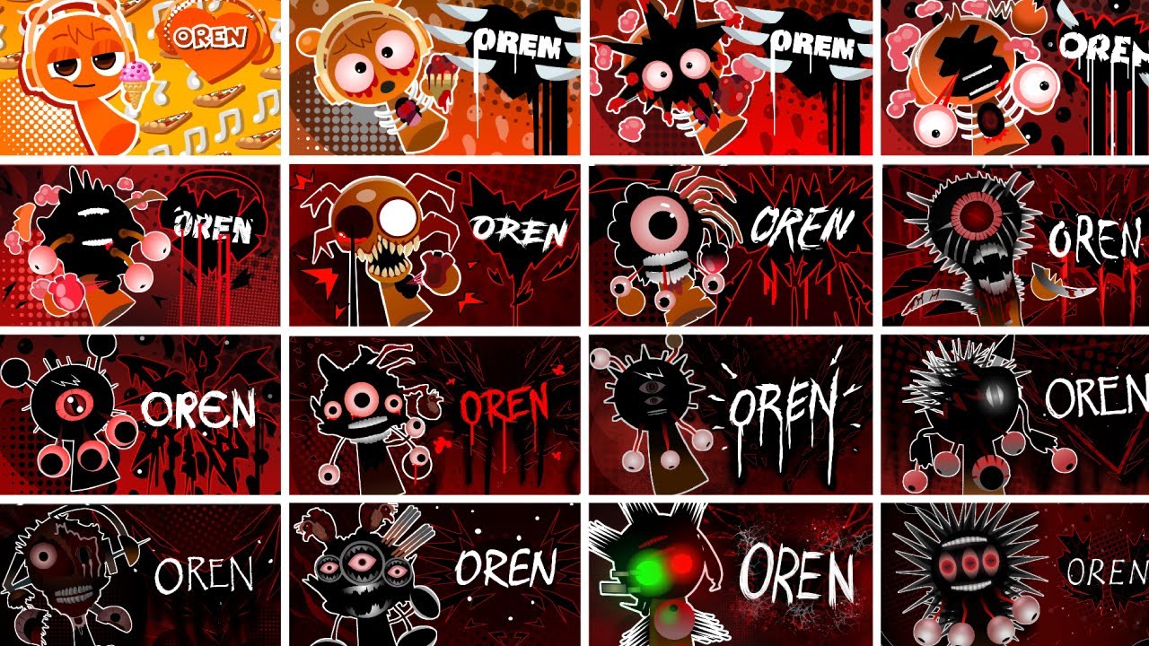 All Sprunki Intro PHASE 1 vs PHASE 2 vs PHASE 3 vs PHASE 4 vs PHASE 5 vs PHASE 6-7-8-16 Animated