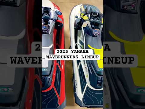 2025 Yamaha Waverunners Lineup #yamaha #jetski #shorts