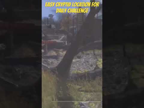 Cryptid location for daily’s #fallout76 #fallout76 #fallout76tips