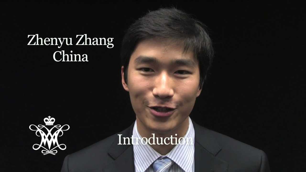 Zhenyu Zhang talks about the W&M Master of Accounting Program