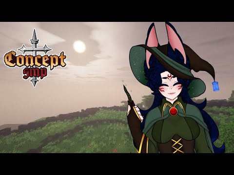 [CONCEPT SMP] Finishing projects and netherite mining (RP WARNING) | EN VTUBER