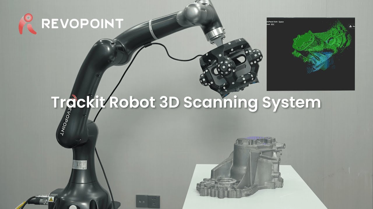Revopoint Trackit | Automate your scanning with Trackit Robot 3D Scanning System