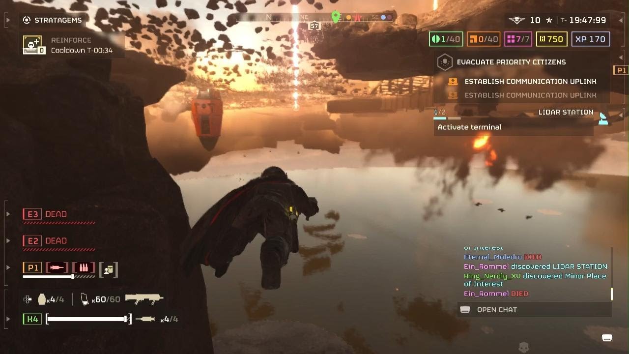 HELLDIVERS 2 - Blasted Under the Map