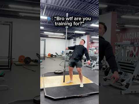 π£οΈ: βBRO WTF ARE YOU TRAINING FOR?β π
