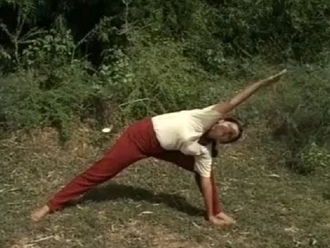 Yoga For Arthritis - Parshava Kona Asana (Weight Reduction)