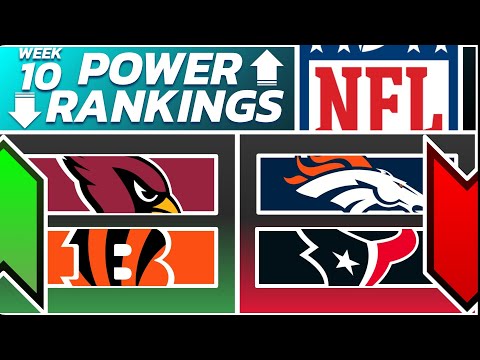 Week 10 NFL Power Rankings 2024