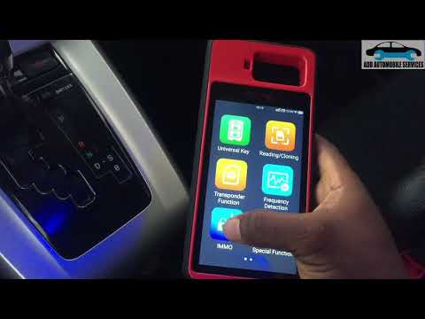 Using Autel KM100 as an emergency smart key emulator to start a vehicle (Toyota)