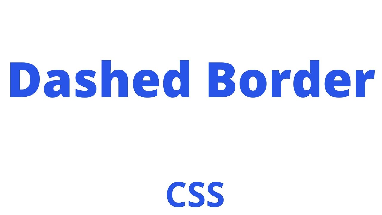 css dashed board | How to add a dashed border using CSS | #css #26