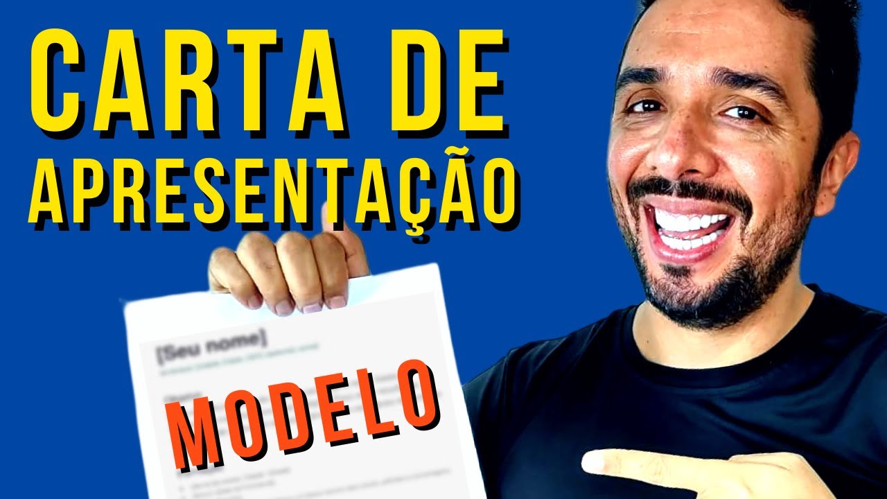 COMO FAZER UMA CARTA DE APRESENTAÇÃO Para Emprego E Enviar CURRÍCULO Por Email (Exemplo ATUALIZADO)