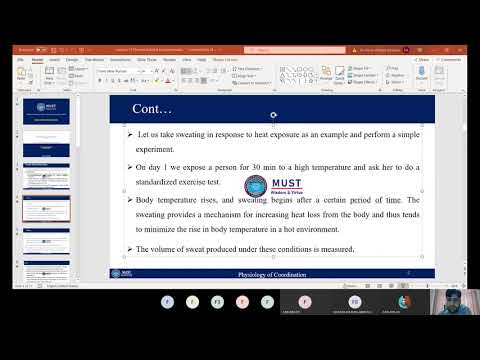 Processes Related to Homeostasis