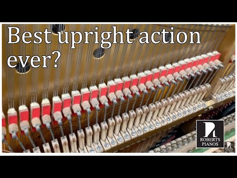 Bechstein 8 1905 cf. Bluthner 130cm with best upright action ever made.