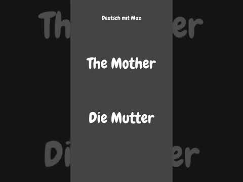 #Shorts - The Mother - Die Mutter