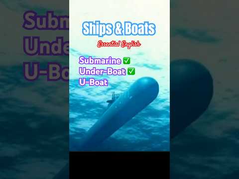 🌊 What is a Submarine? What is an Under-Boat? What is a U-Boat? #submarine #uboat #underboat #sea