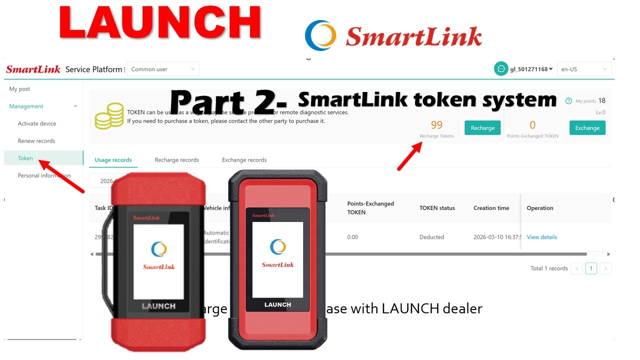 SmartLink Part 2 - SmartLink C token Operation