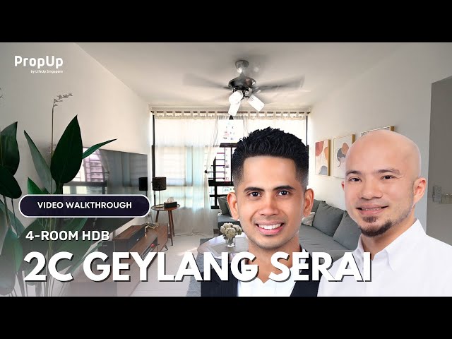 4 Room (4A) HDB for Sale in 2C Geylang Serai - 1,023 sqft