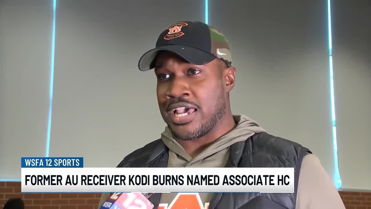 Former Auburn WR Kodi Burns named associate head coach