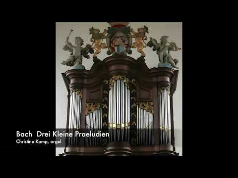 J.S. Bach: Drei Kleine Praeludien, Christine Kamp, Le Picard orgel, Martinuskerk, Gronsveld, Limburg