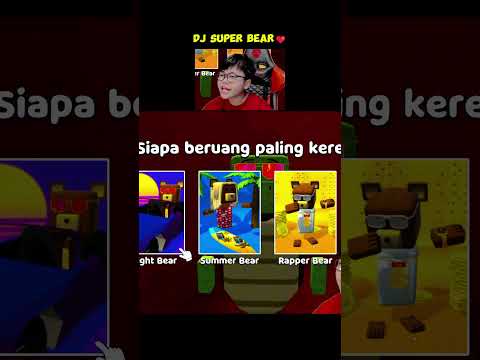 Tempat DJ super bear adventure😀