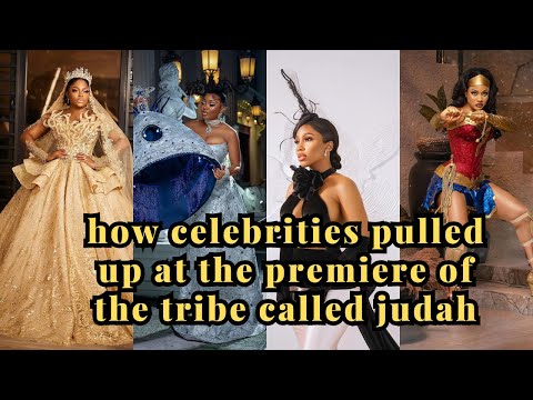Star-Studded Spectacle: A Glittering Premiere 4 'The Tribe of Judah' Movie, Hosted by Funke Akindele