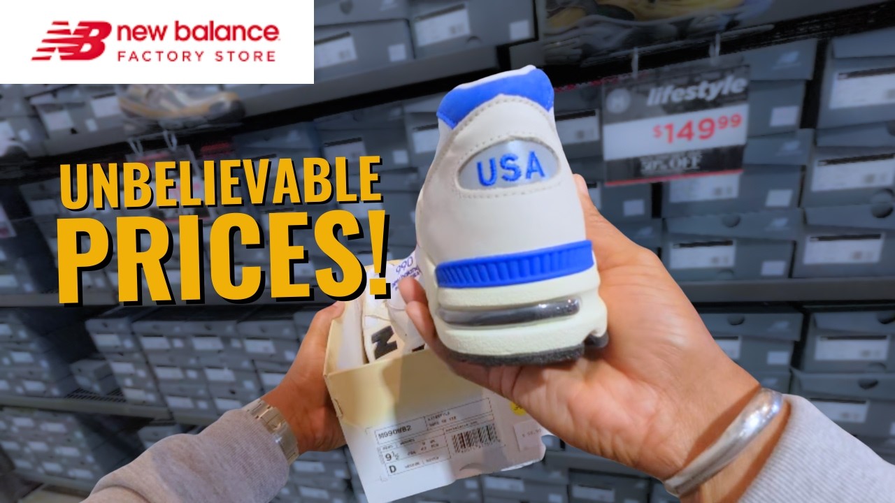 These New Balance Made in USA Prices Were CRAZY!