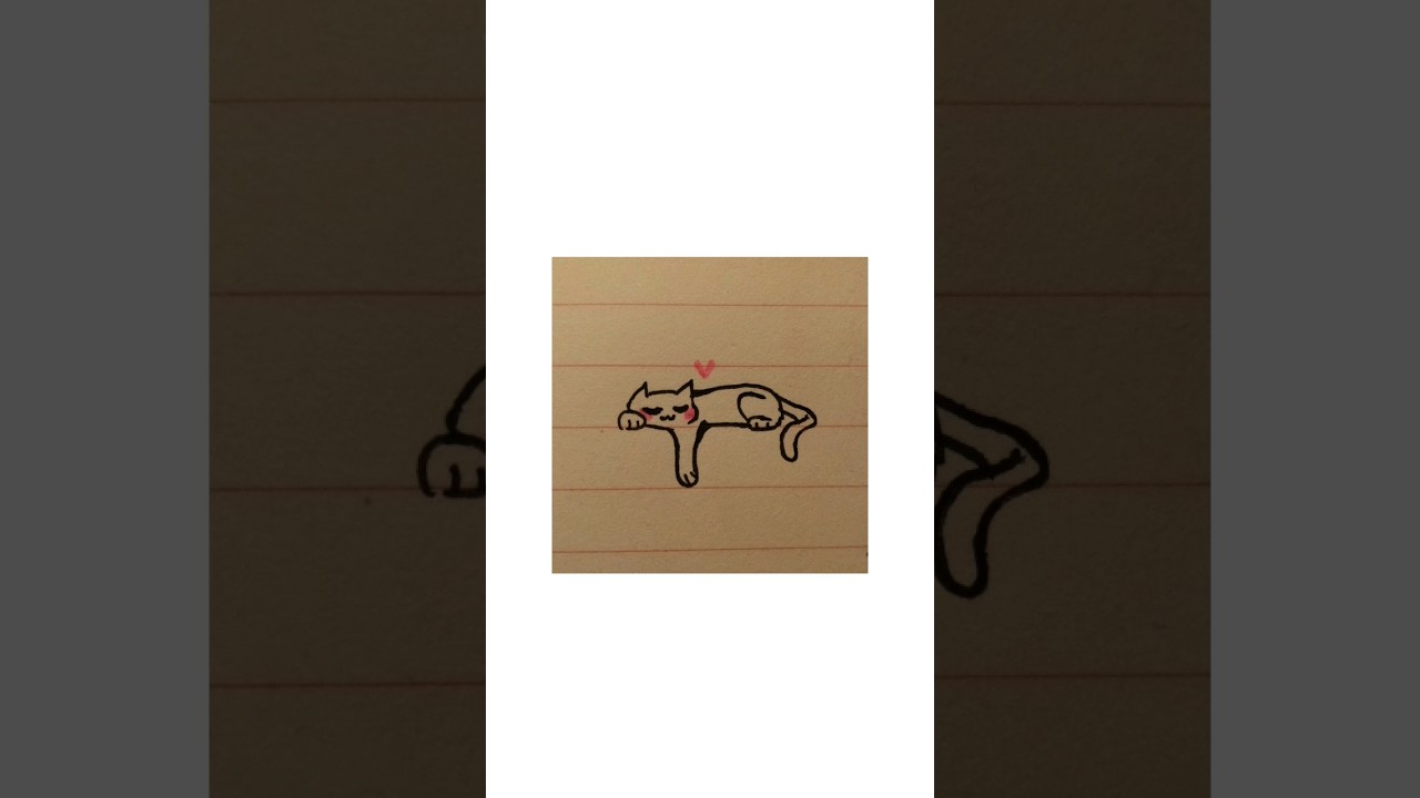 Cute doodle ideas [Not mine] #trending #cute #cat #doodle #ideas #inspiration #art
