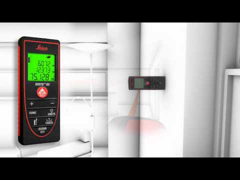 Laser distance measurement