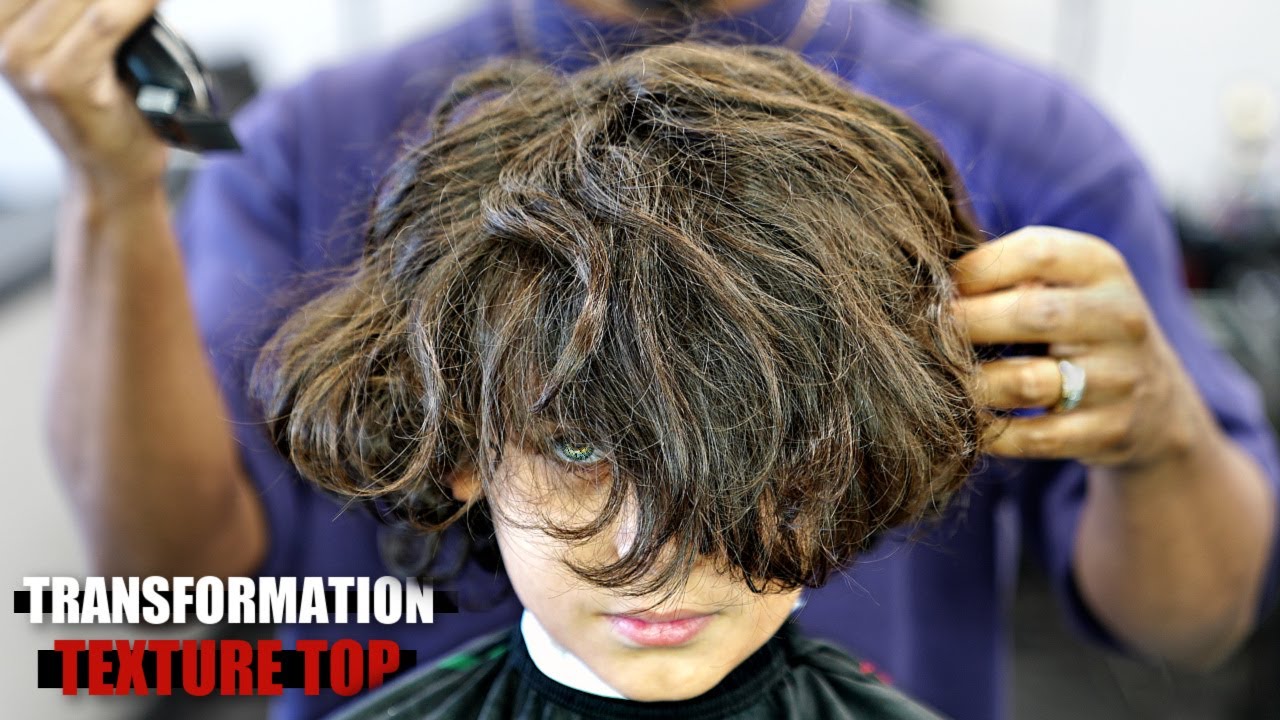 TRANSFORMATION HAIRCUT TUTORIAL: MID TAPER | TEXTURE TOP