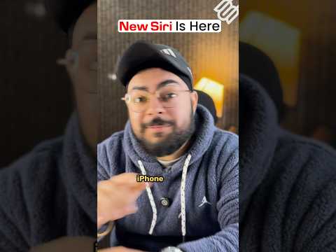 How to install new siri in your iphone #siri #ios18 #unibav