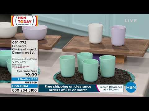 Eco Serve 4pack Bowls
