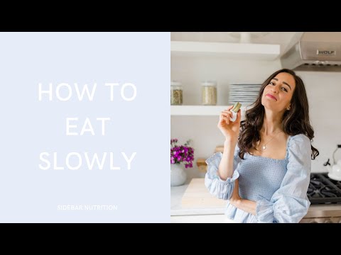 2 Practices To Improve Your Eating Habits | How To Eat Slowly