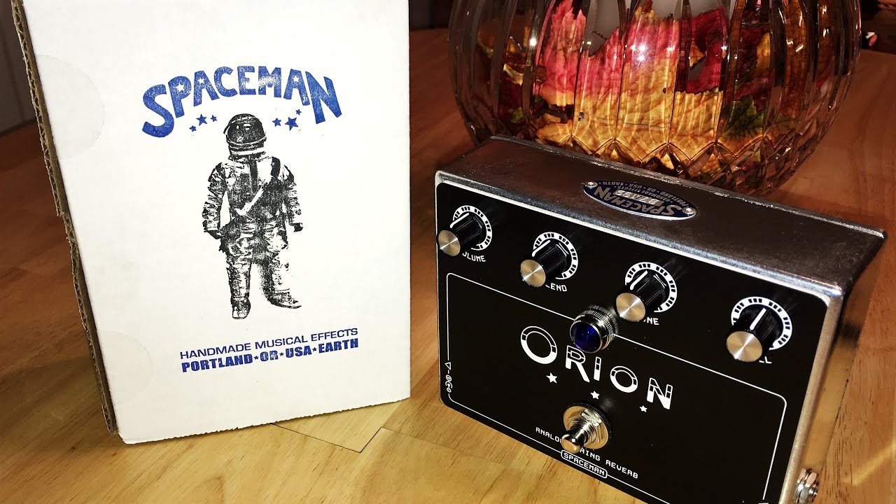Spaceman Orion Analog Spring Reverb педаль ревербератор купить в Москве ...