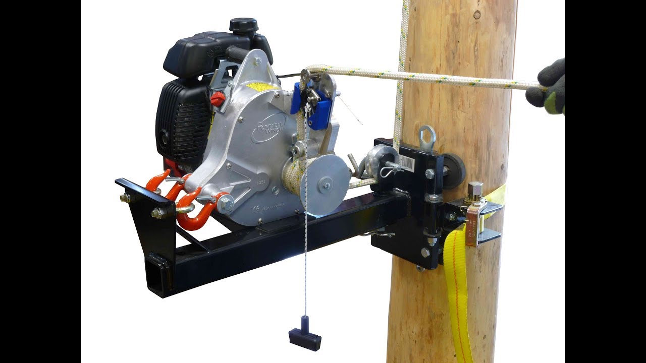Treuil cabestan portable tirage/levage PCH1000